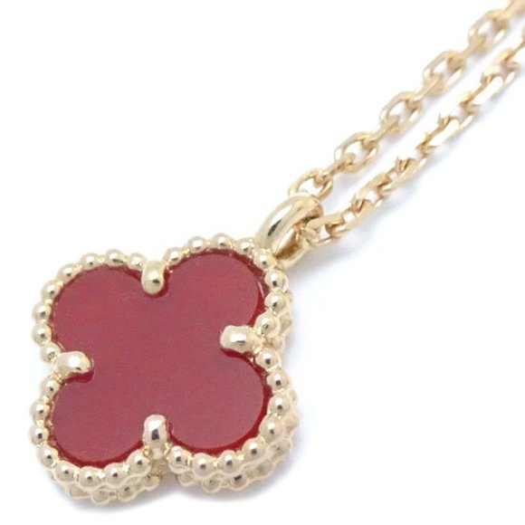 OTHERS | Jewelry | Van Cleef Arpels Sweet Alhambra Necklace Carnelian ...